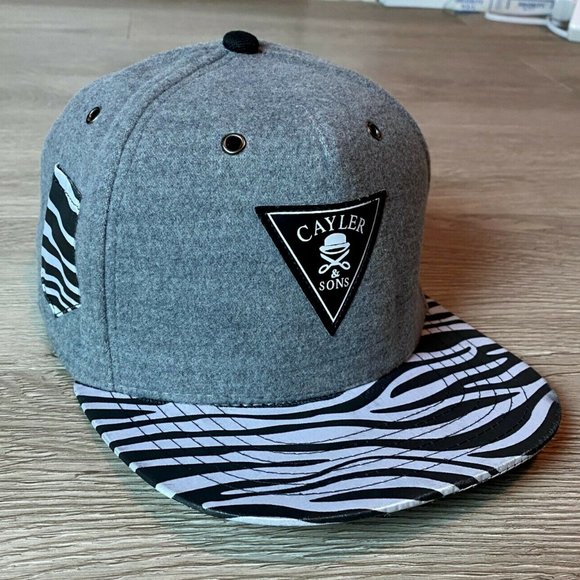 Cayler & Sons | Accessories | New Cayler And Sons Zebra Print Snapback ...